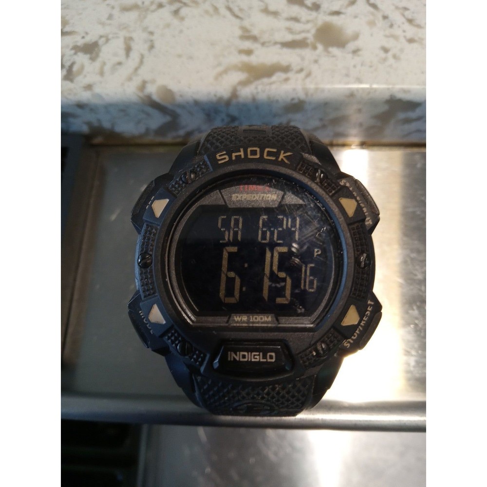 Timex Expedition Indiglo Shock Wr 100m - Gem